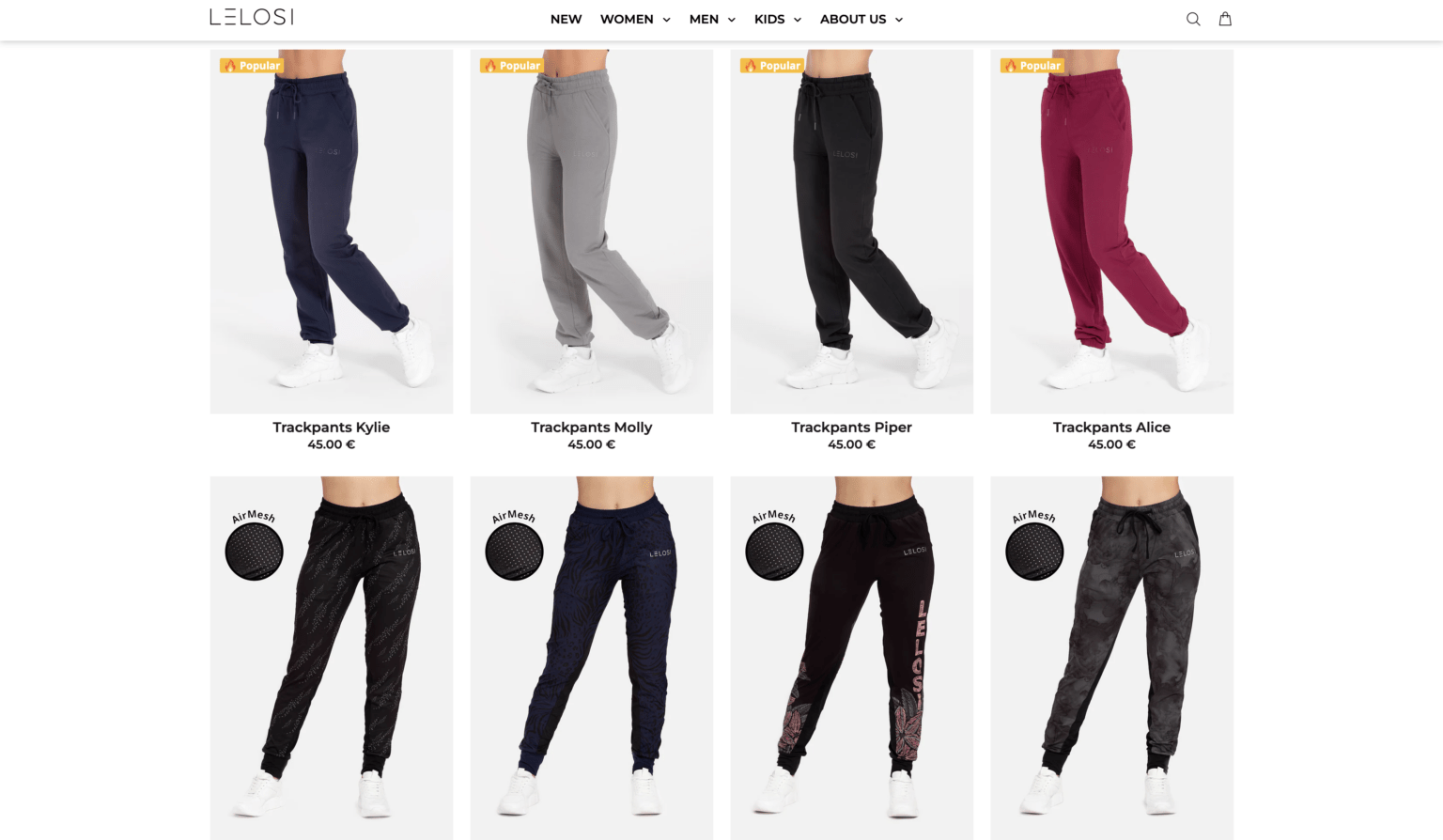 Lelosi – legíny, tepláky, kraťasy, pyžamo - Vmagazin.sk