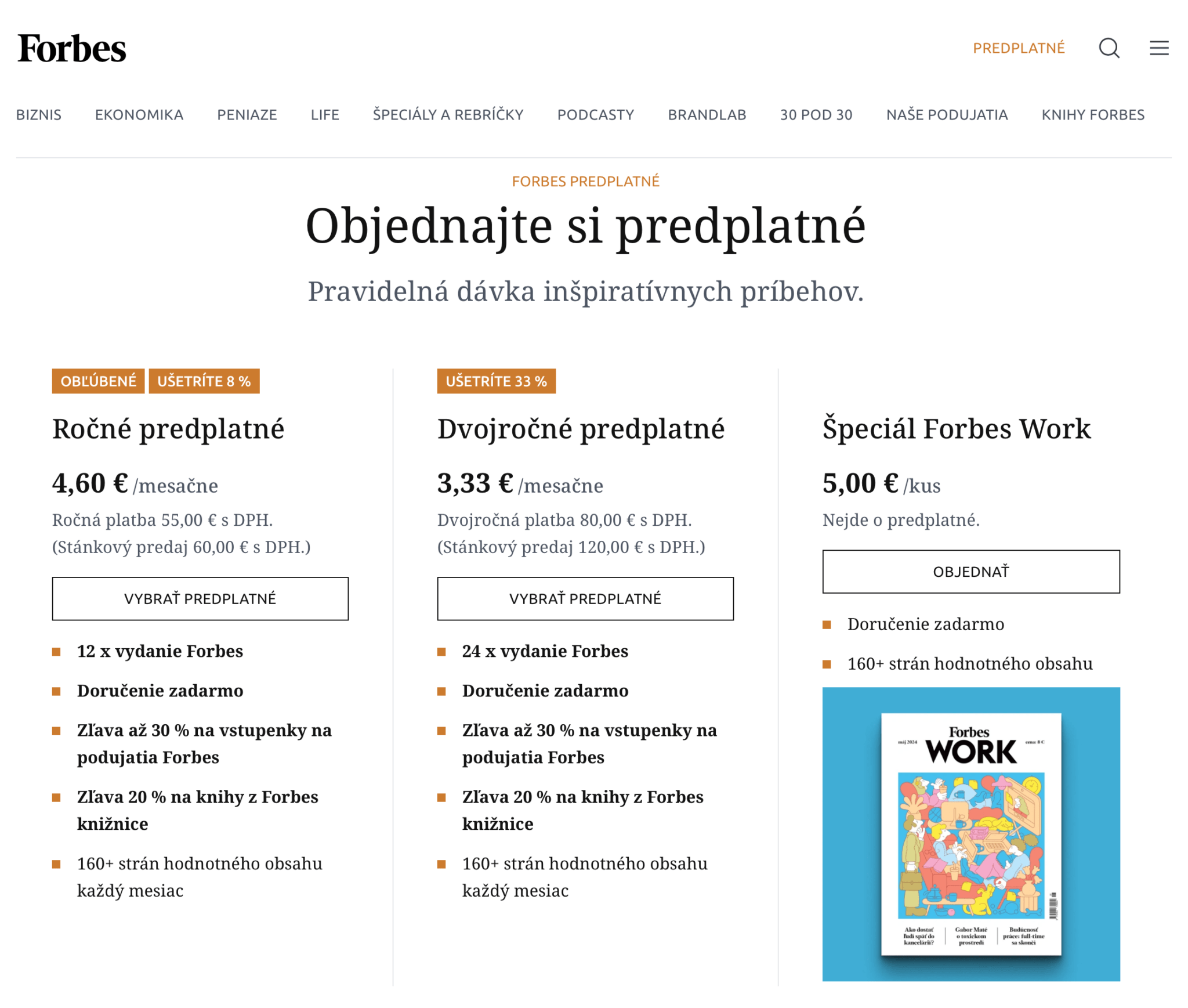 Forbes Slovensko - inšpiratívne príbehy a podnikateľské úspechy - Vmagazin.sk