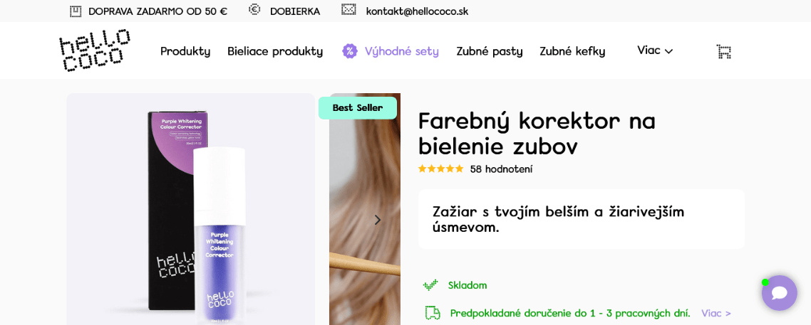 Hello Coco - recenzie, zubná pasta, korektor a ďalšie produkty ...