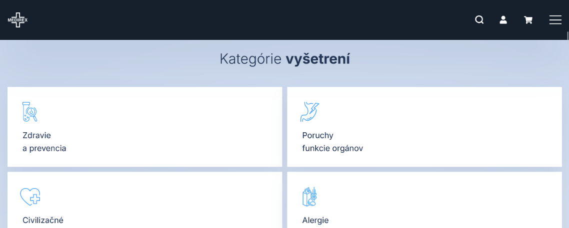 Medirex - testy, pobočky, klientske centrum - Vmagazin.sk